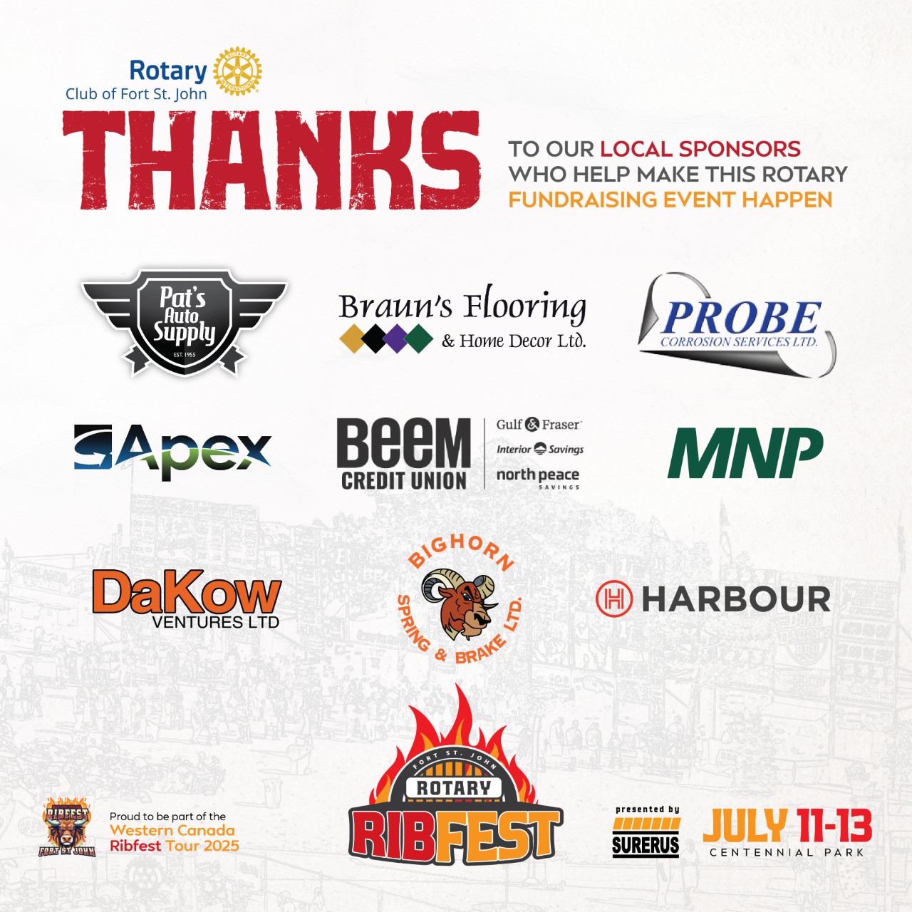 Rotary Ribfest – Rotary Club of Fort St. John, British Columbia